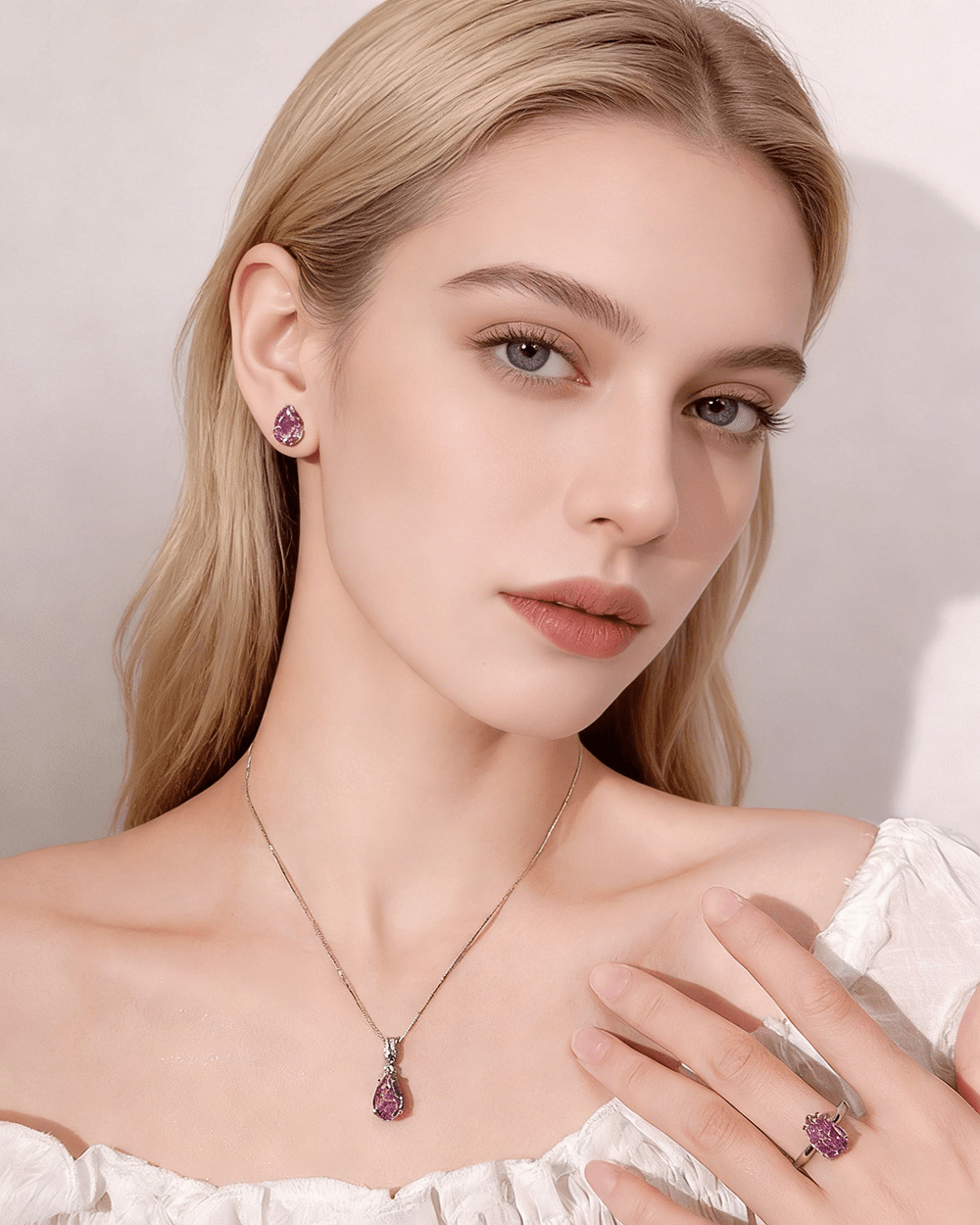 Heart of The Eternal Jewelry Gifts October Birthstone Necklace
