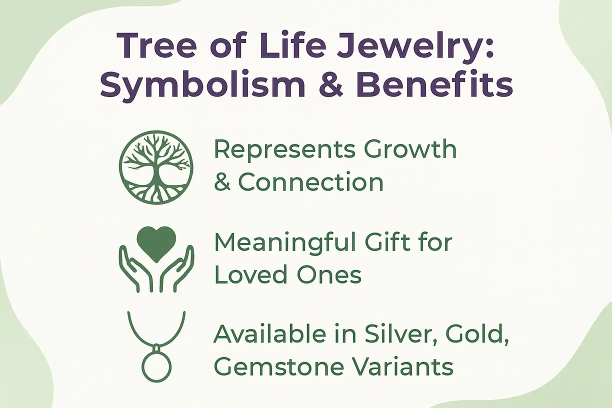 Tree of Life Jewelry Meaning: A Symbol of Strength, Growth & Family